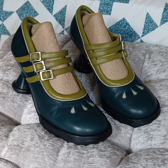 John Fluevog | Shoes | Vintage John Fluevog Minis Strappy Mary Jane ...